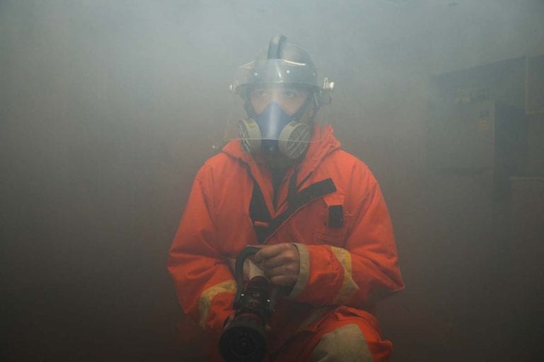 Fire drill practice news - Vejthani Hospital