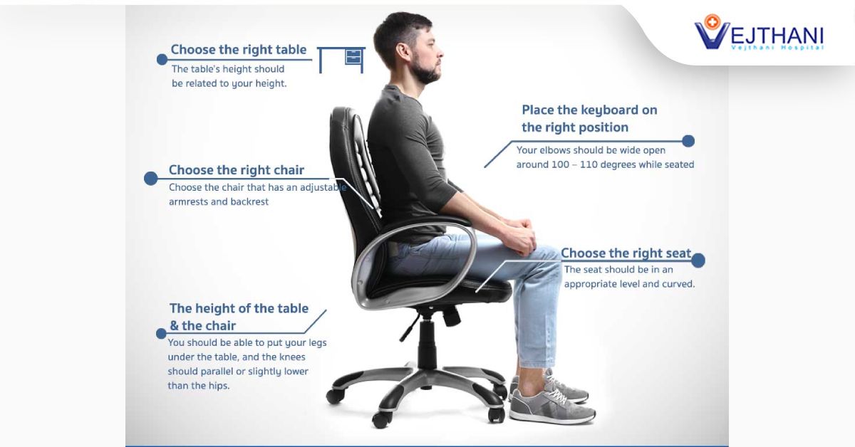 Say Goodbye to Office Syndrome with Correct Sitting Posture