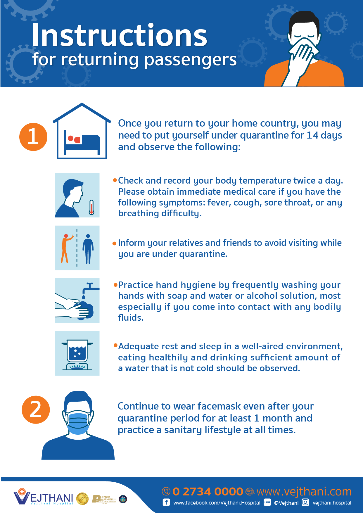 SAFETY PROTOCOLS - Vejthani Hospital | JCI Accredited International ...