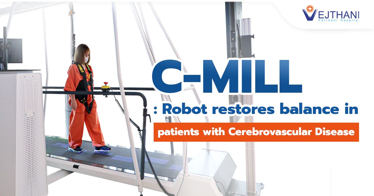 C-Mill Machine: Robotic-Assisted Rehabilitation restores balance