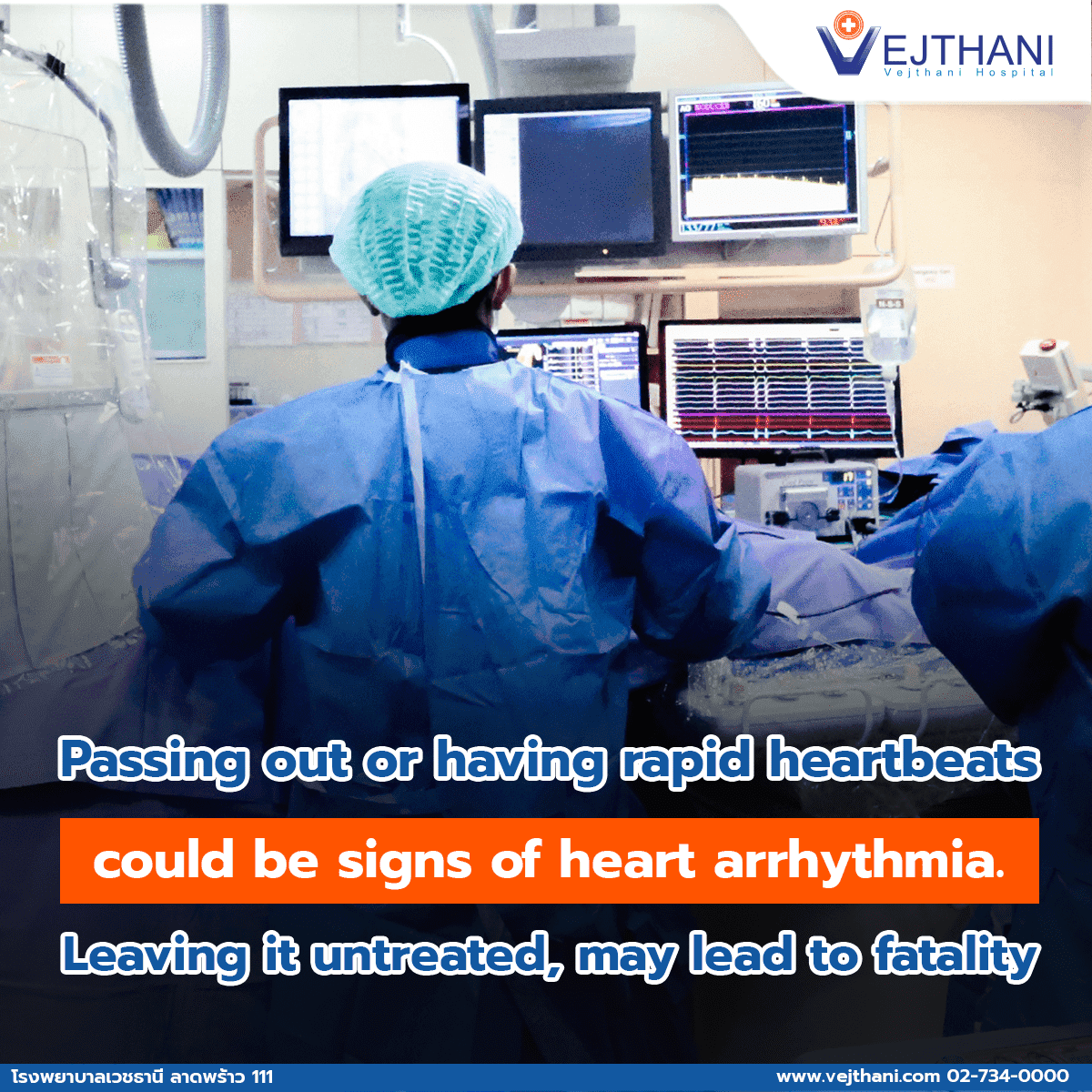 Passing out or having rapid heartbeats could be signs of heart arrhythmia. Leaving it untreated ...