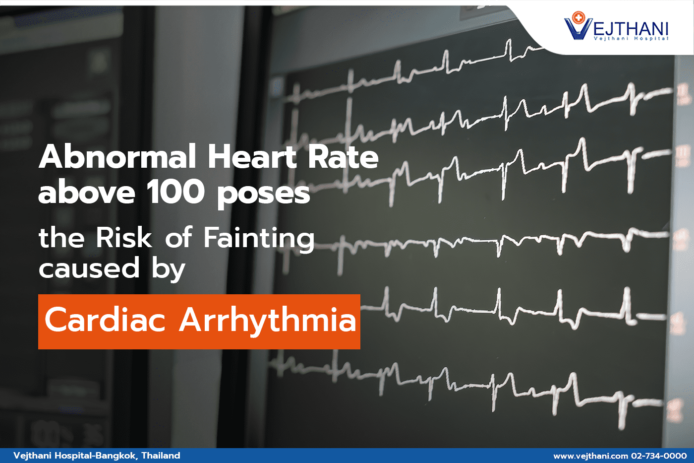 Abnormal Heart Rate above 100 poses the Risk of Fainting caused by ...