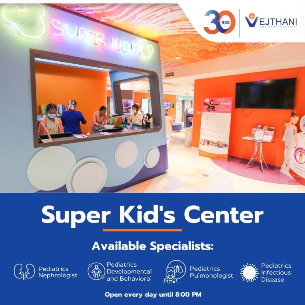 Vejthani Opens Evening Clinics at its Specialized Medical Center