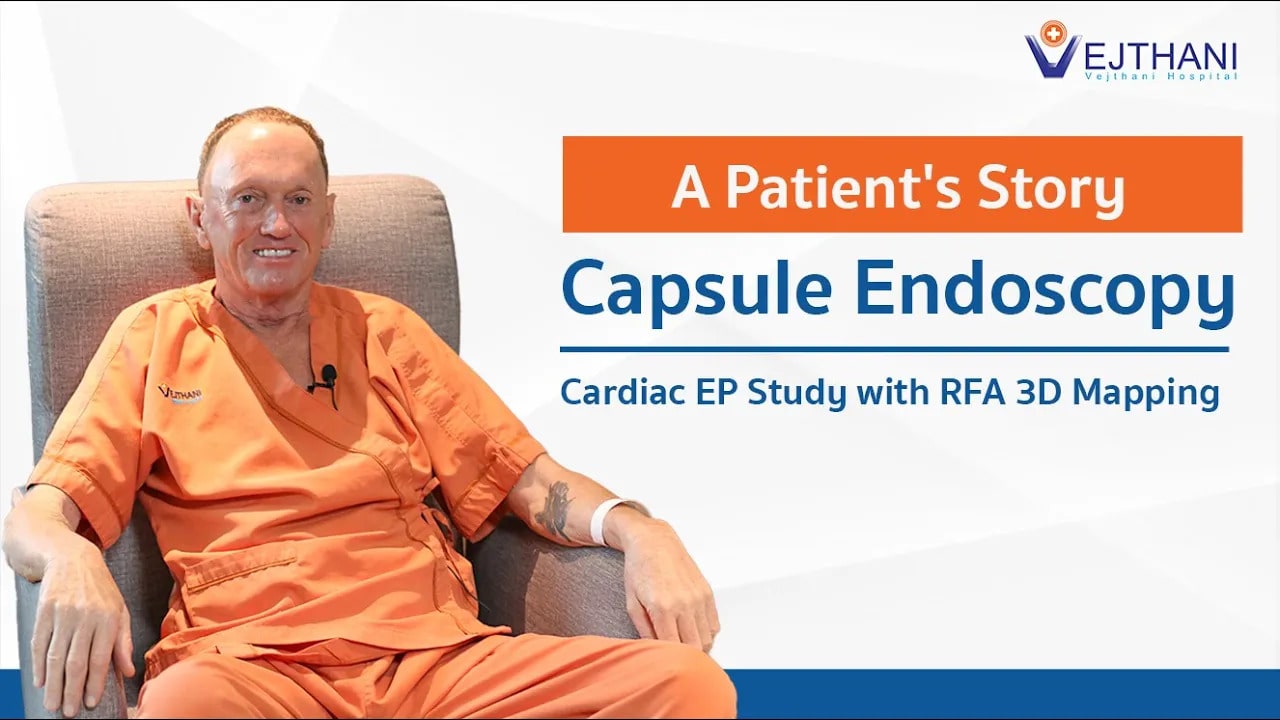 Capsule Endoscopy and Cardiac EP Study with RFA 3D Mapping