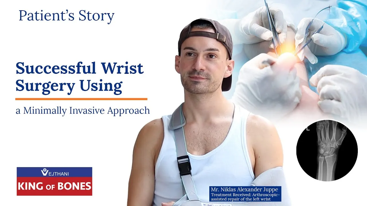 Successful Wrist Surgery Using a Minimally Invasive Approach - Vejthani ...